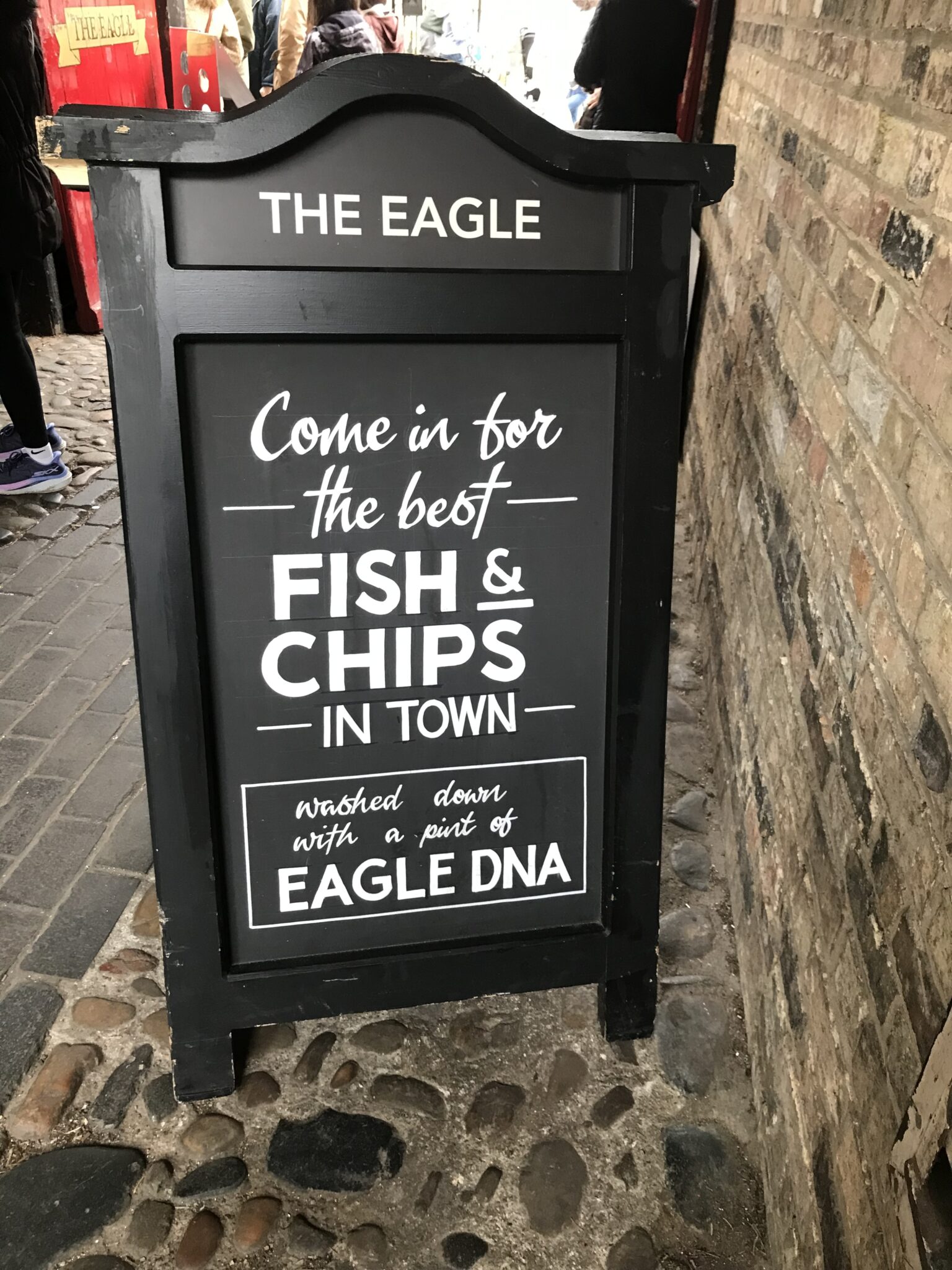 First Watson & Crick at ‘The Eagle’…and now Bell at ‘The Beam ...